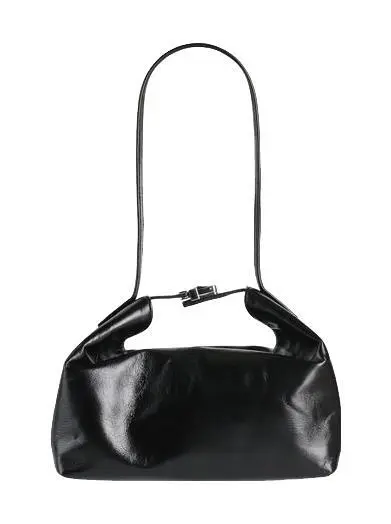 By Far Lambskin Hobo Bag - Black