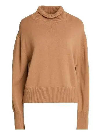ANNAGRETA Cashmere Turtleneck - Beige