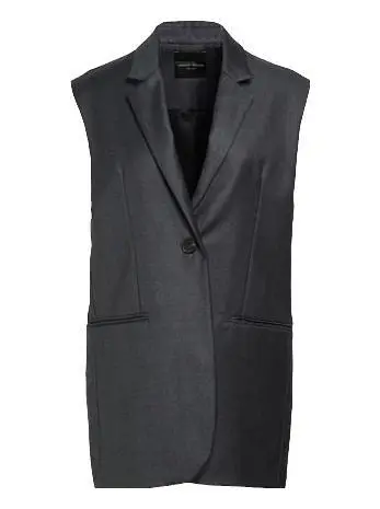 ROBERTO COLLINA Single-breasted Cool Wool Blazer - Grey