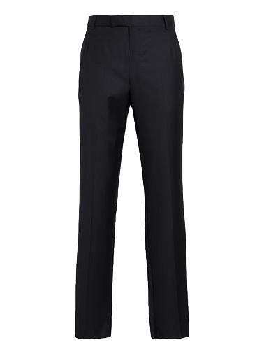 Dunhill Tailored Wool Trousers - Black