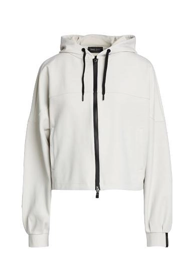 Herno Sweatshirt In Light Polyamide And Elastane - Light Grey