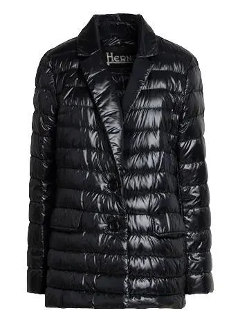 Herno Quilted Polyamide Blazer - Black