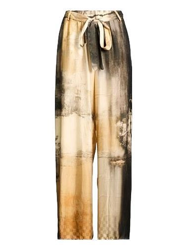 Masnada Viscose Wide-leg Pants - Marigold