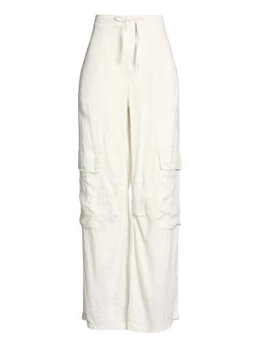 Crossley Linen Cargo Pants - Ivory