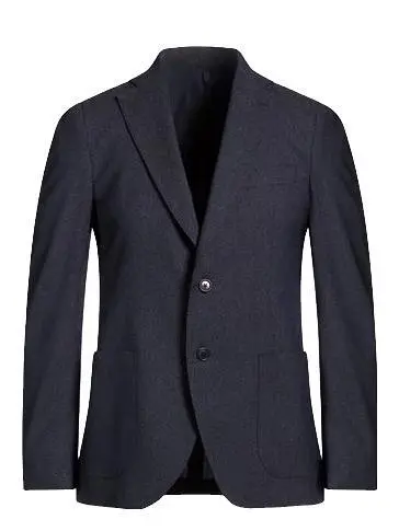 TOMBOLINI Blazer Size Virgin Wool, Polyester, Elastane - Navy