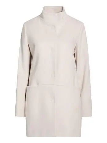 Cinzia Rocca Wool, Polyamide, Cashmere Coat - Beige