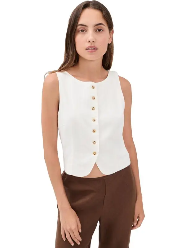 Z Supply Roman Top - Cloud