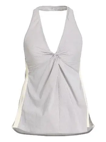 8PM Halterneck Top - Grey