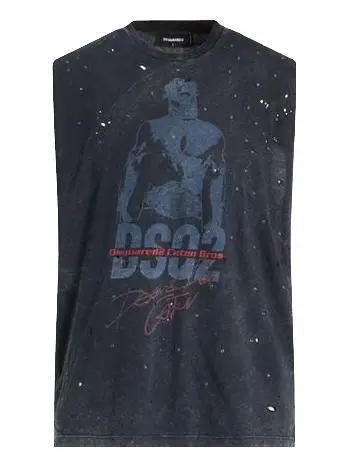 Dsquared2 T-shirt Size Cotton, Brass, Aluminum - Grey
