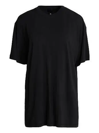 SKIMS Modal Cotton Elastane T-shirt - Black