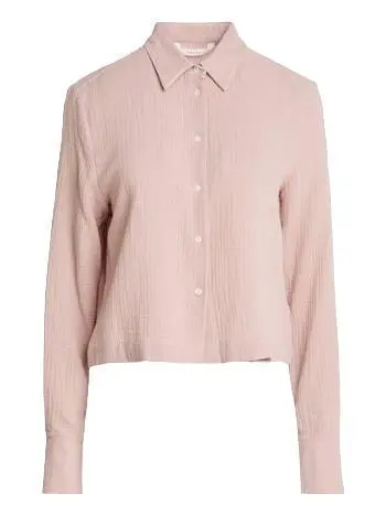 XACUS Seersucker Cotton Shirt - Pink