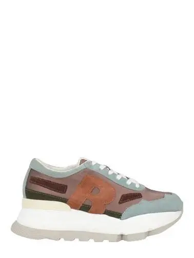 RUCOLINE Multicolor Leather Sneakers - Grey