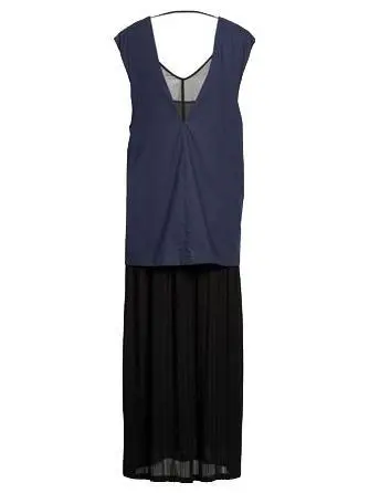 ALYSI Viscose Maxi Dress - Blue