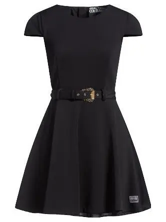 Versace Polyamide And Elastane Mini Dress - Black