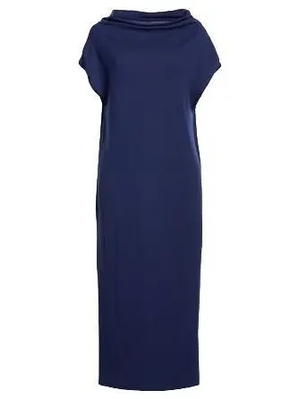 Alpha Studio Maxi Dress Wool - Blue