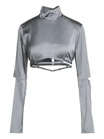Jacquemus Shrug Viscose Elastane Top - Grey