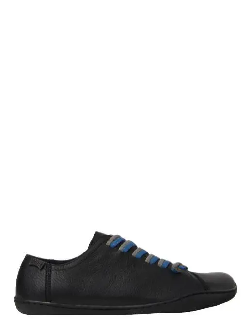 Camper Twins Leather And Recycled Pet Lace-up Sneakers - Black