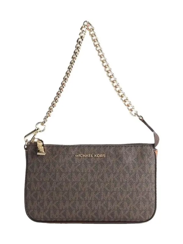 Michael Kors Logo Shoulder Bag - Black