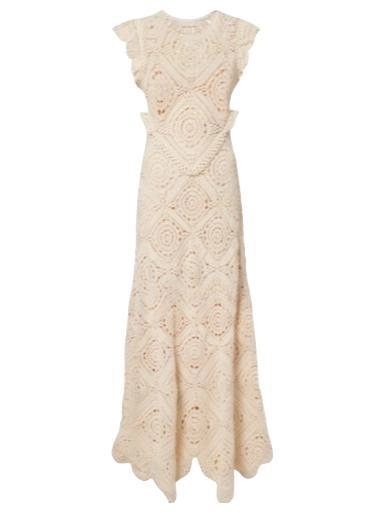 Ulla Johnson Annalisa Crochet Cotton Maxi Dress - No