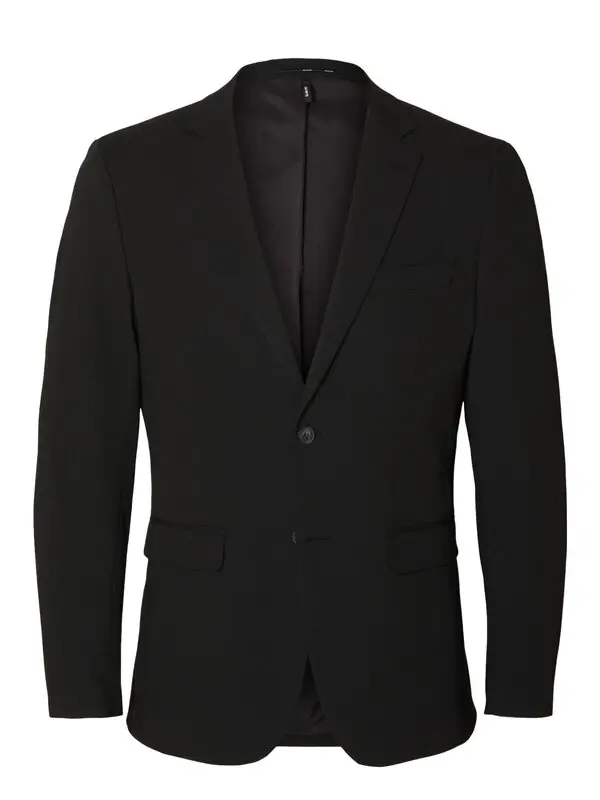 SELECTED Long-sleeved Suit Coat - Black
