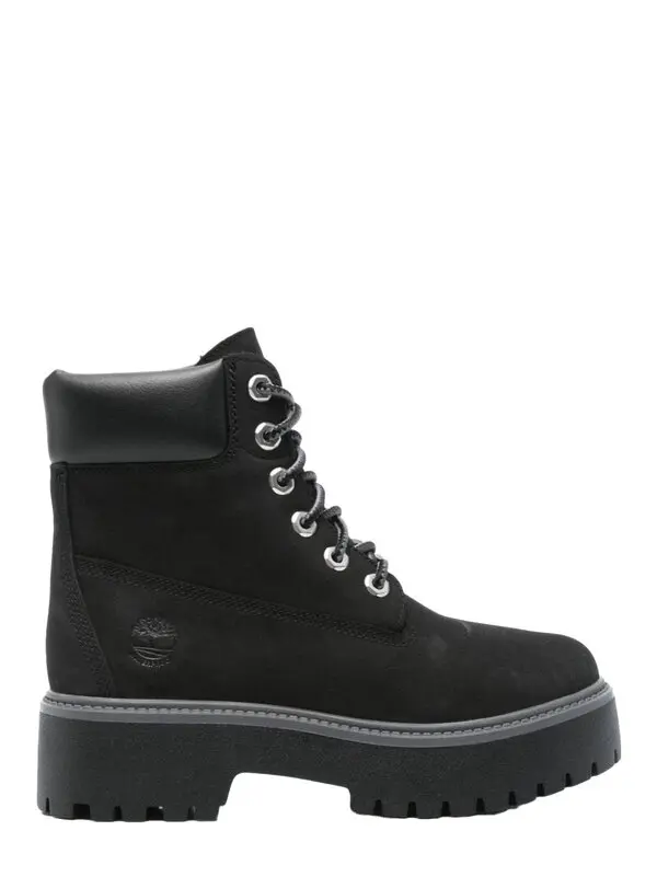 Timberland Waterproof Platform Lace-up Boots - Black