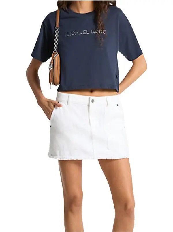 Michael Kors Embossed Logo T-shirt - Multicolor