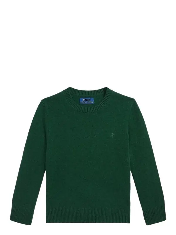 Polo Ralph Lauren Embroidered Pony Crewneck Sweater - Green