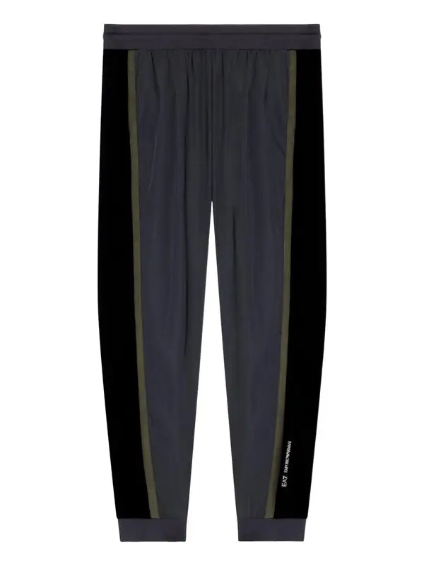 EA7 Emporio Armani Tapered Leg Jogging Sweatpants - Black
