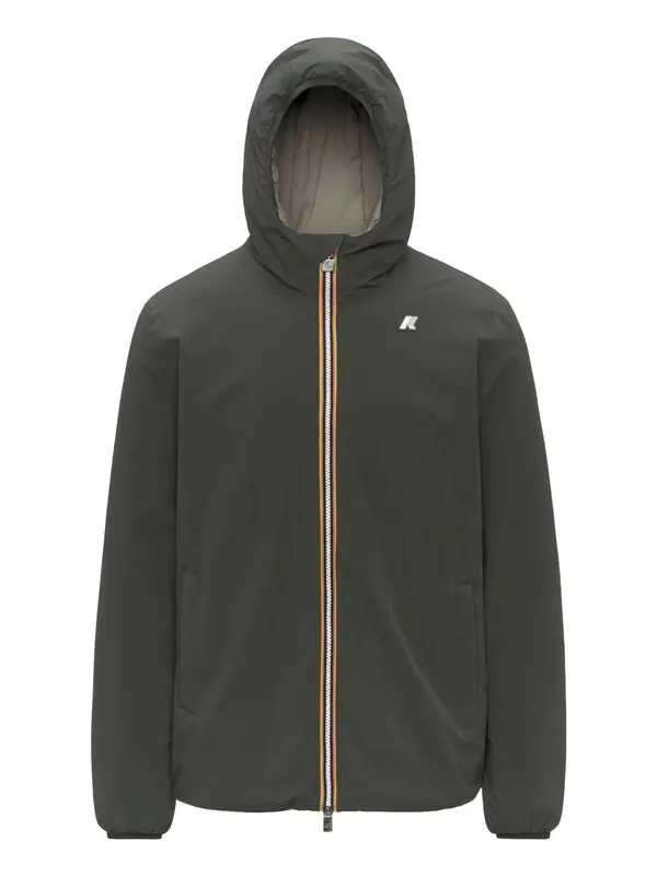 K-WAY Jack St Warm Reversible Jacket - Black