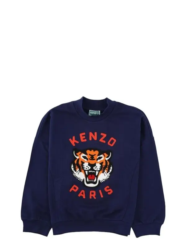 Kenzo Long-sleeved Sweatshirt - Blue