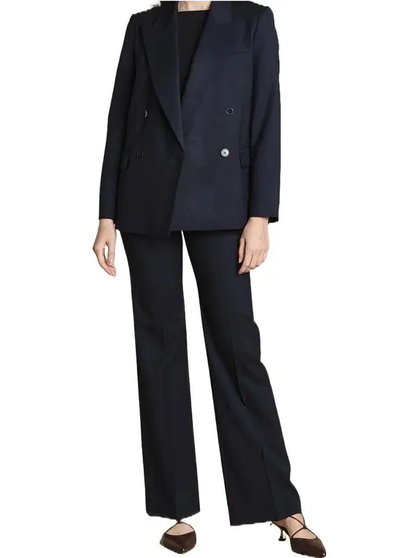 JOSEPH Jaden Virgin Wool Blazer - Black