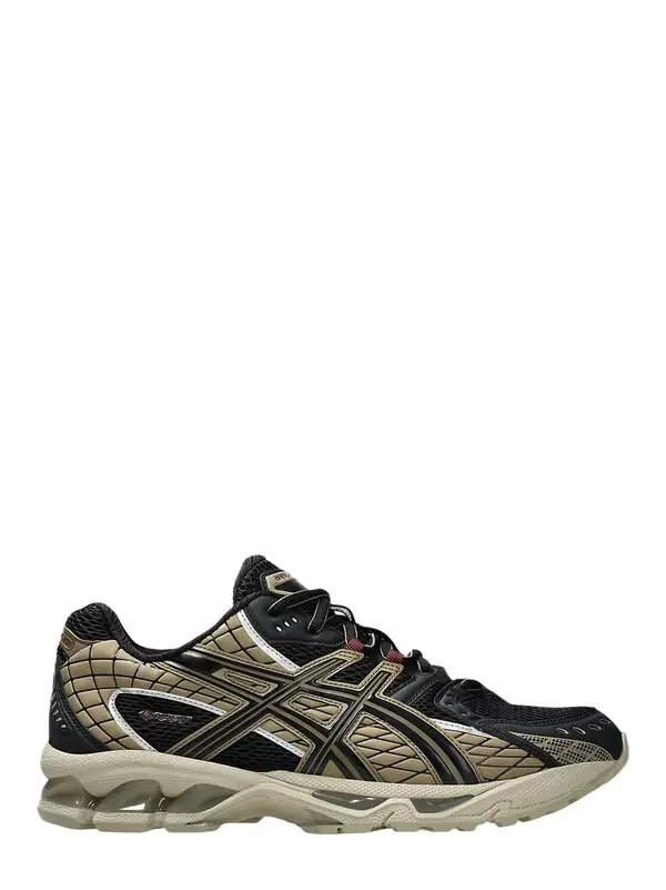 Asics Lace-up Low-top Casual Sneakers - Black