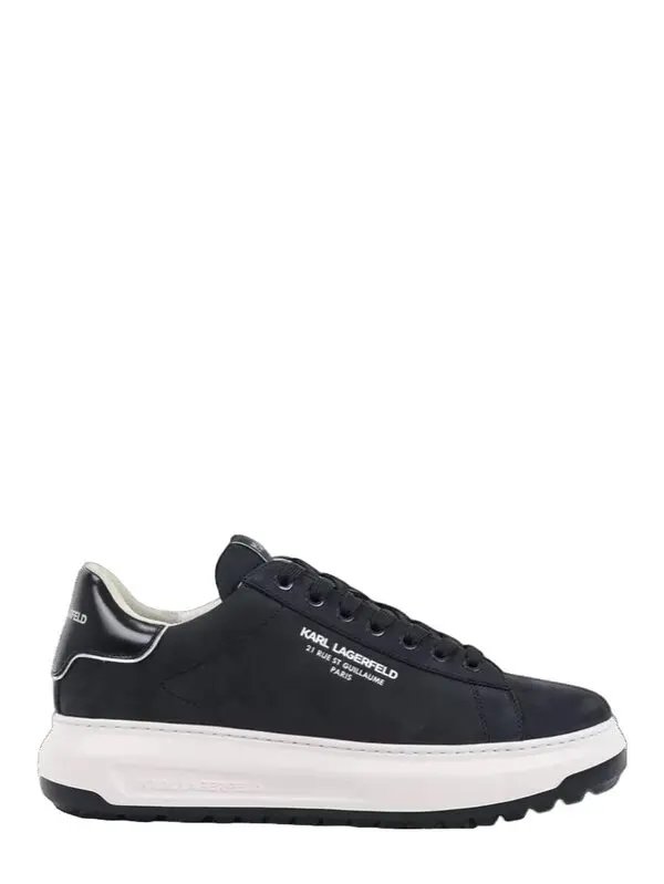 Karl Lagerfeld Kapri Lug Low Sneakers - Black