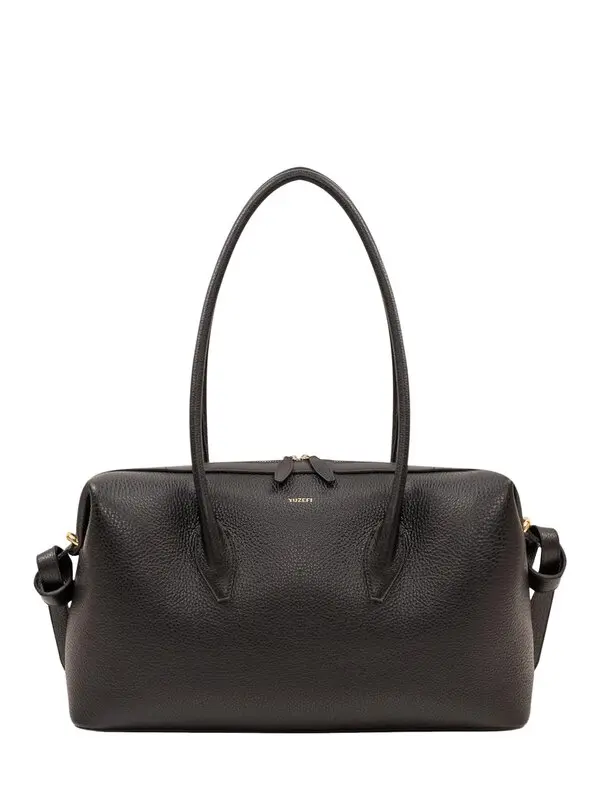 Yuzefi Double-handled Shoulder Bag - Black