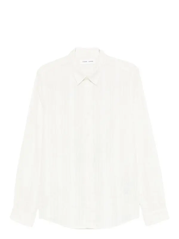 SAMSOE SAMSOE Long-sleeved Shirt - White