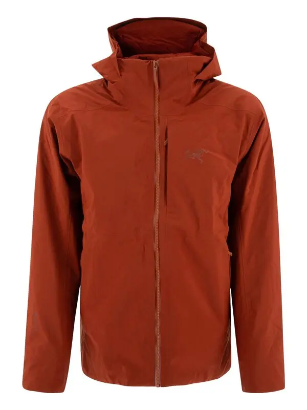 Arc'teryx Ralle Gore-tex Thermal Jacket With Adjustable Drophood - Red