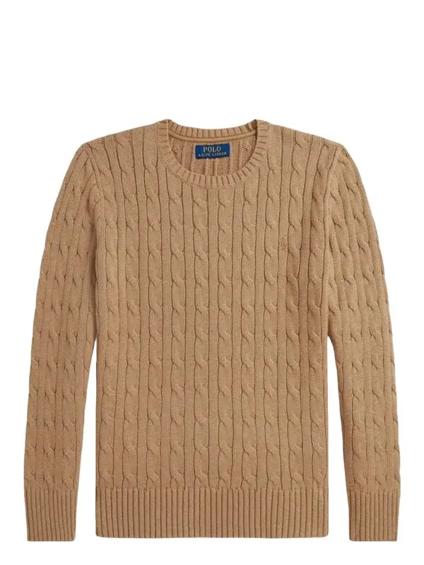 Polo Ralph Lauren Cable Knit Sweater - Brown