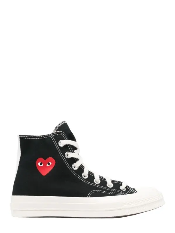 Comme Des Garçons X Converse Play Chuck Taylor '70 High Top Sneakers - Black