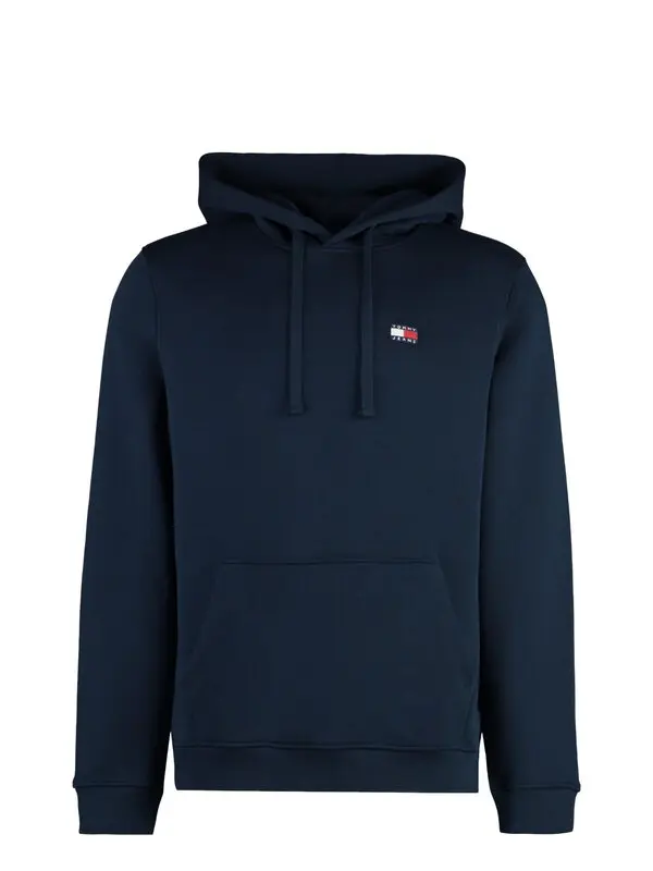 Tommy Hilfiger Badge Terry Hoodie - Black