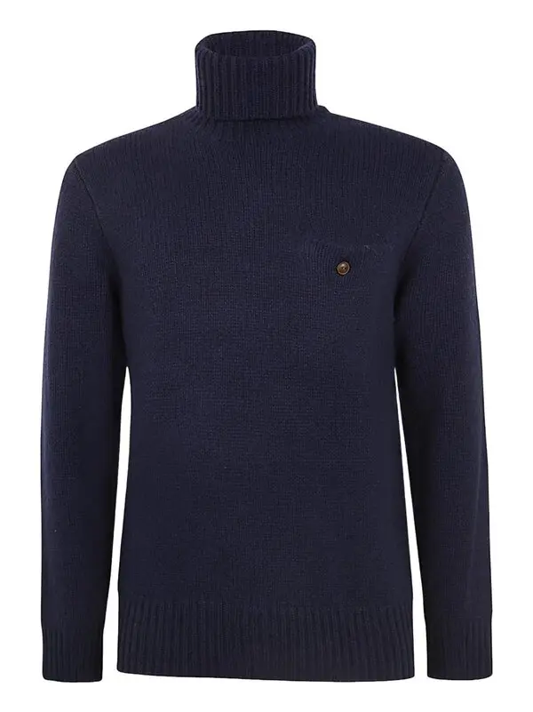 Polo Ralph Lauren Long Sleeve Turtleneck Jumper - Black