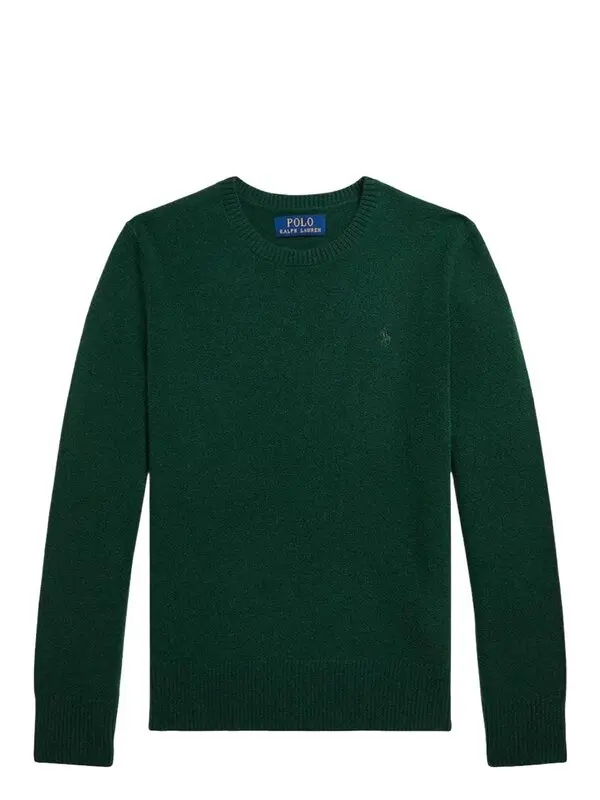Polo Ralph Lauren Crew Neck Long Sleeve Sweater - Green