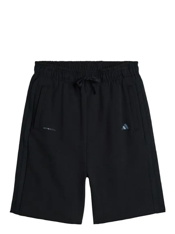 Adidas X Entire Studios Relaxed Fit Shorts With Drawstring And Zip Pocket - Black