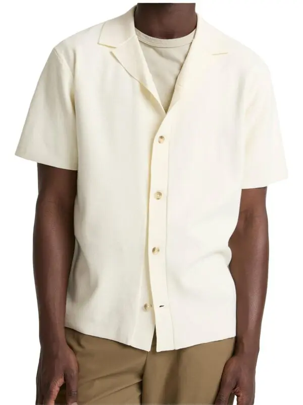 Vince Short Sleeve Shirt - Cream
