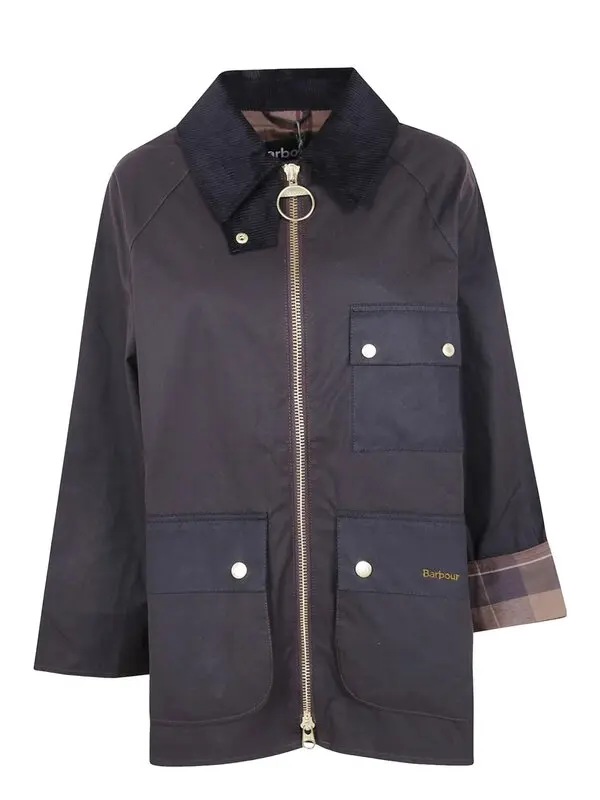 Barbour Luella Cotton Coat - Black