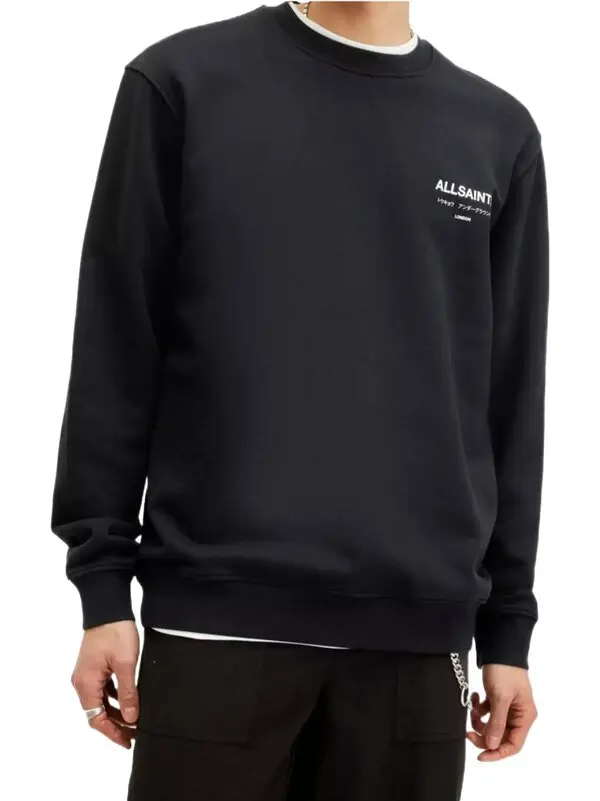 ALLSAINTS Underground Crewneck Sweatshirt - Black