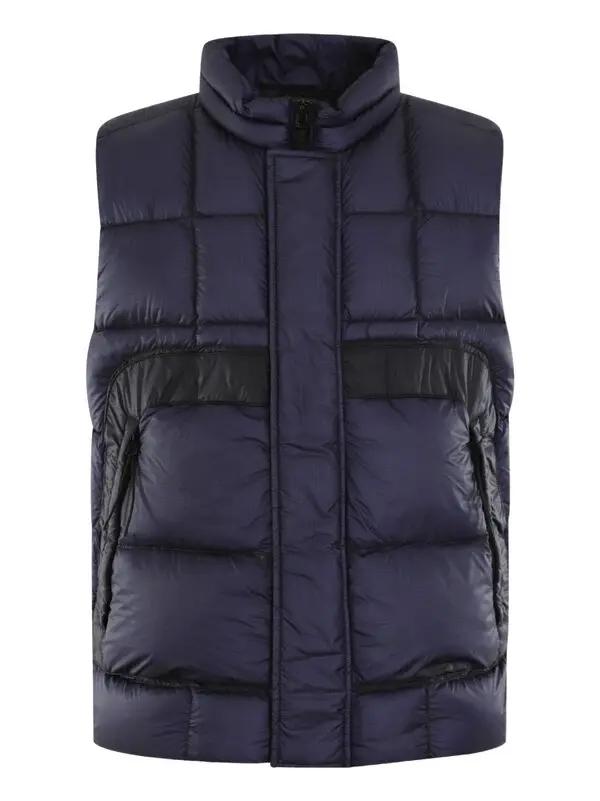 C.P. COMPANY D.d. Shell Down Vest - Blue