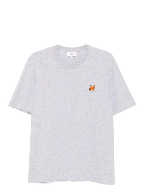 Maison Kitsuné Fox Head Regular T-shirt - Grey