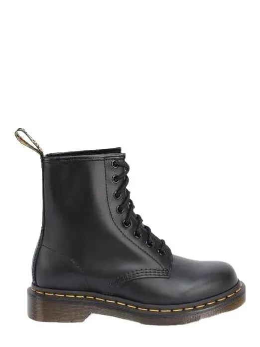 Dr. Martens 1460 Smooth Leather Lace Up Ankle Boots - Black