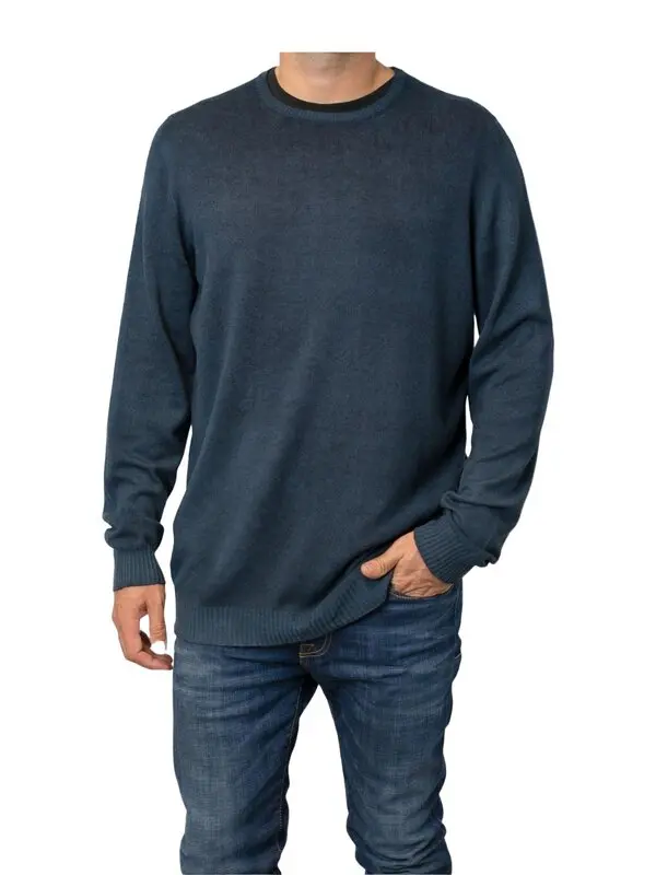 Avant Toi Long-sleeved Cashmere Sweater - Blue