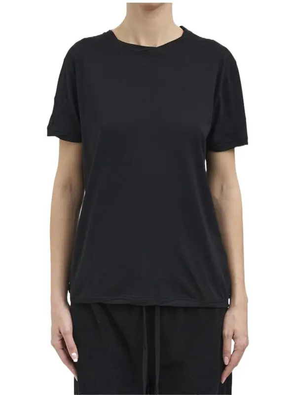 THOM KROM Seam-detail T-shirt - Black